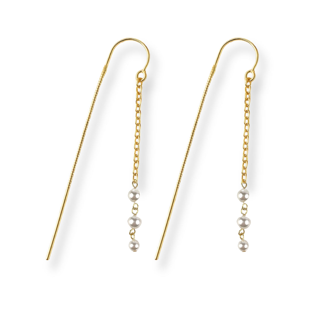 Triple Pearl Threaders – Allison Avery