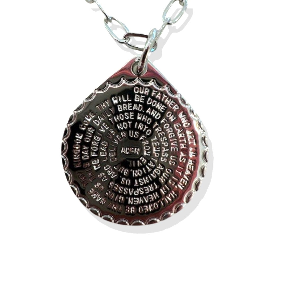 Lord's Prayer Medallion Chain – Allison Avery